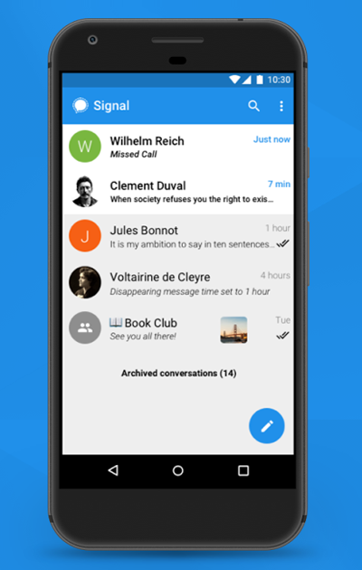 This is what Signal looked like in 2016 - AboutSignal.com