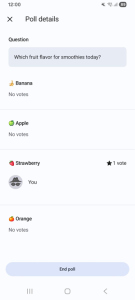 Signal launches polls in group chats - AboutSignal.com