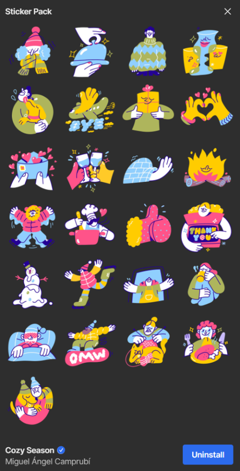 Signal adds five new sticker packs